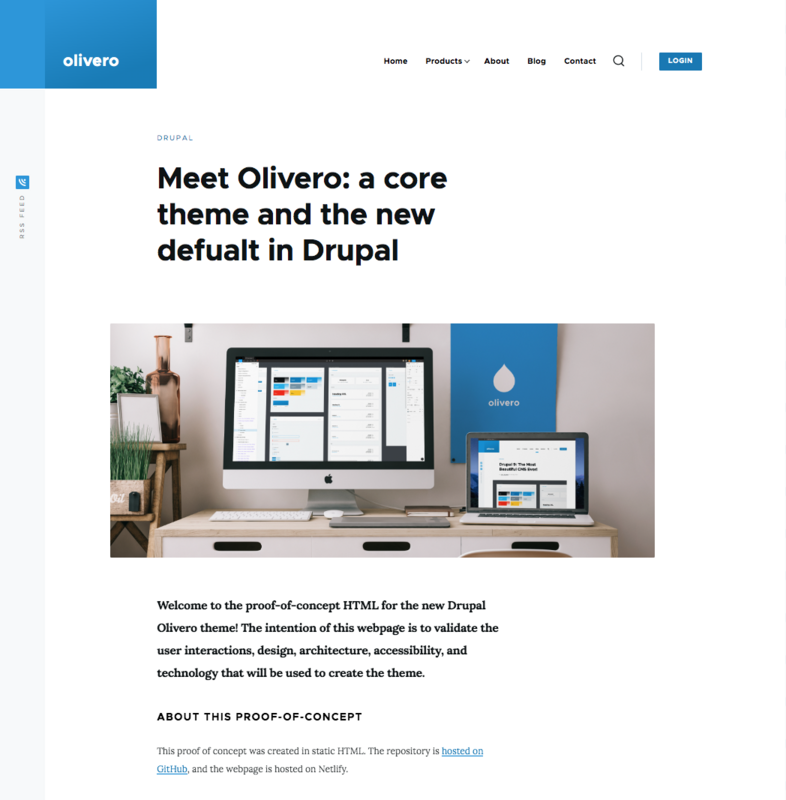 Hands-On With Drupal 10: Olivero, a New Theme With a Meaningful Name